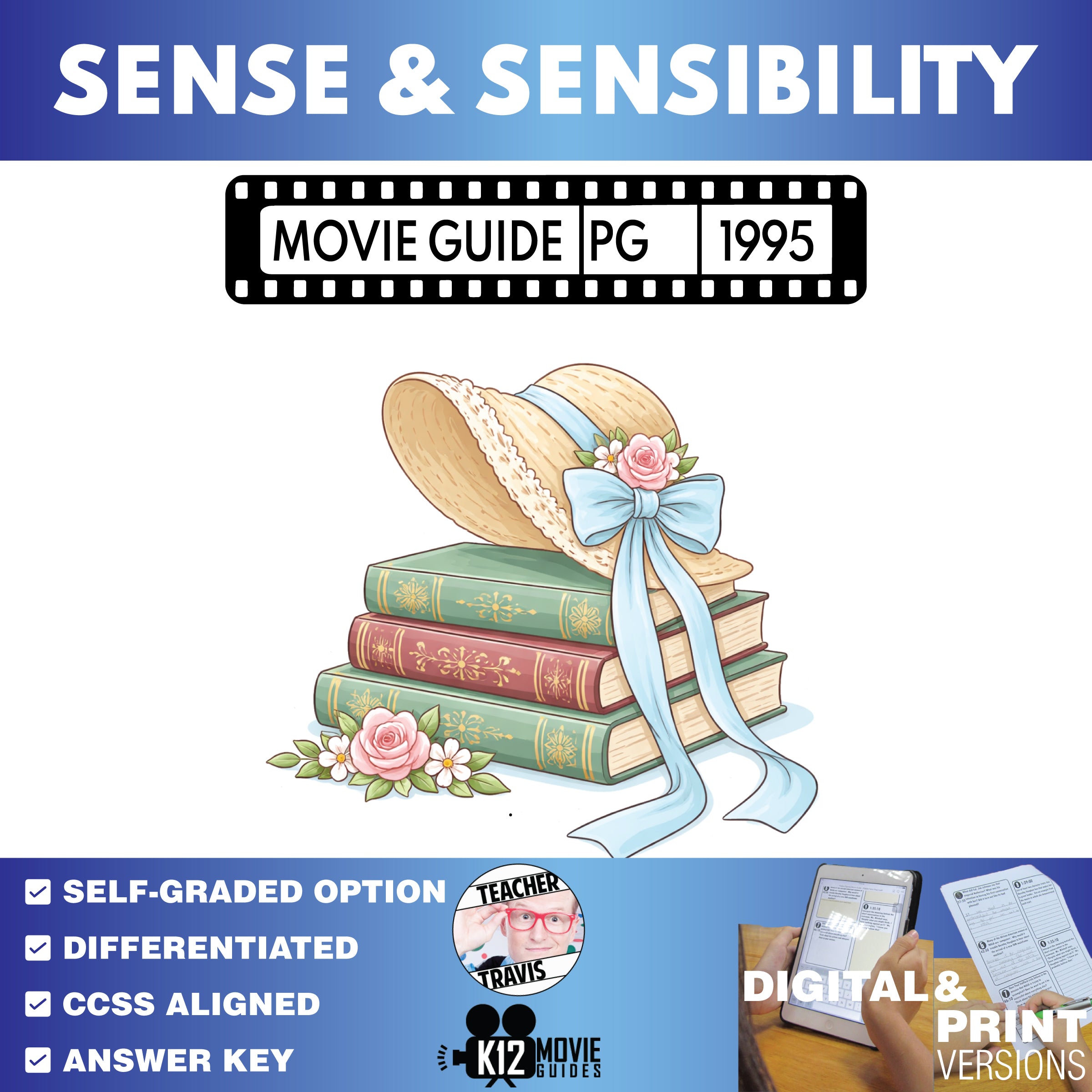 Sense and Sensibility (1995) Movie Guide Questions & Worksheet | Answer ...