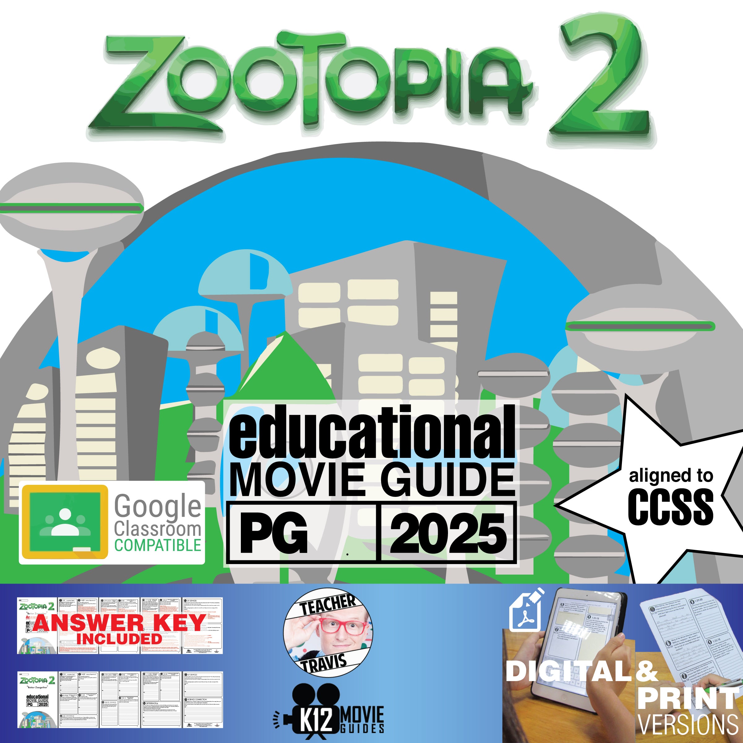 Zootopia 2 Movie Guide | Teamwork & Empathy – K12MovieGuides