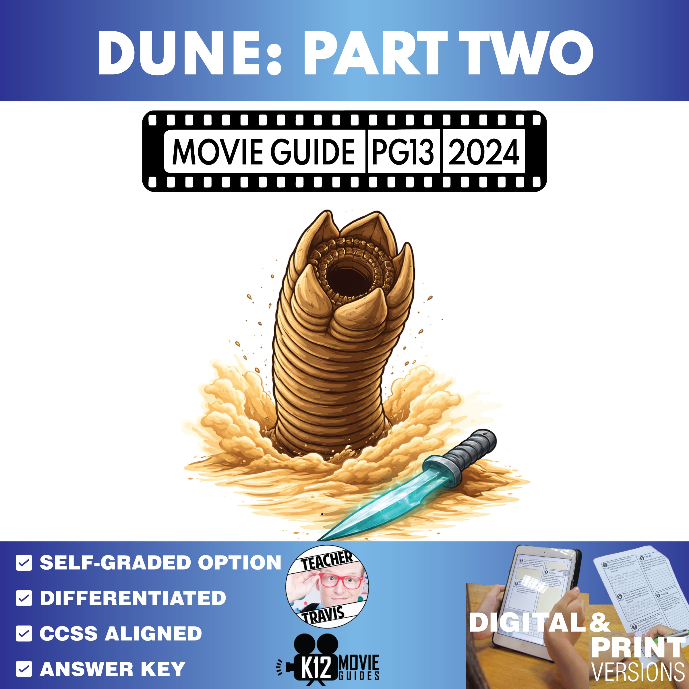 Dune: Part Two Movie Guide Questions & Worksheet | Answer Key ...