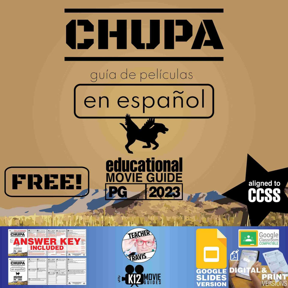 Chupa Movie Guide in Spanish | Español (PG - 2023) – K12MovieGuides