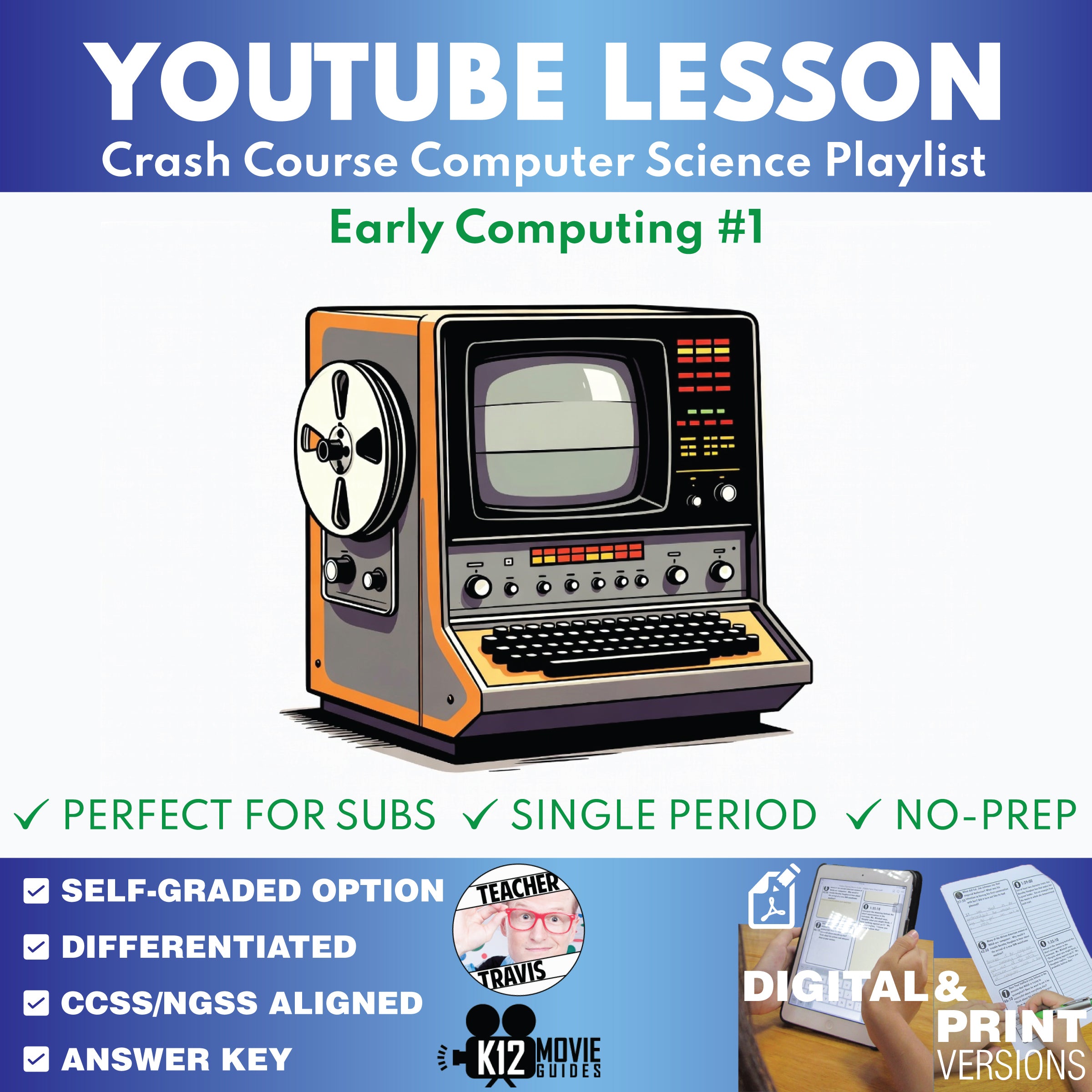Free Crash Course Computer Science #1 Video Lesson – K12MovieGuides