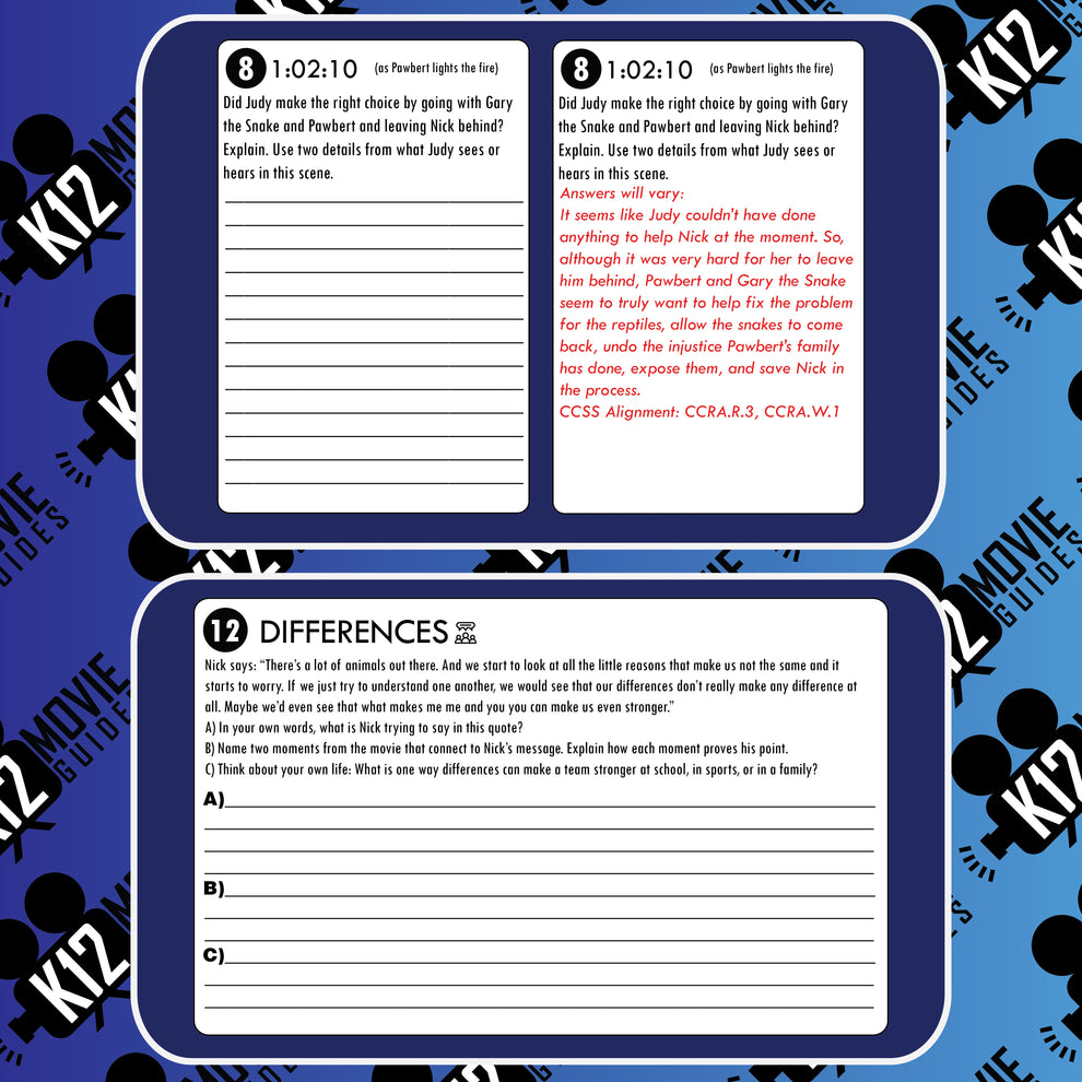 Zootopia 2 Movie Guide | Teamwork & Empathy – K12MovieGuides