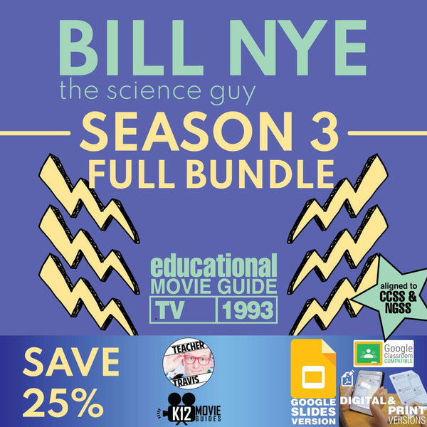 Bill Nye the Science Guy Season 3 | 20 Episode Bundle – K12MovieGuides