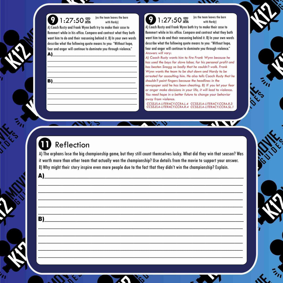 12 Mighty Orphans Movie Guide | Worksheet | Questions | Google (PG13 ...