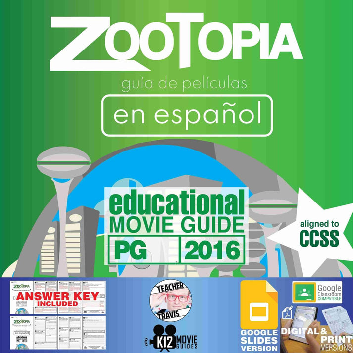 Zootopia Movie Guide in Spanish | Español | Estereotipo – K12MovieGuides